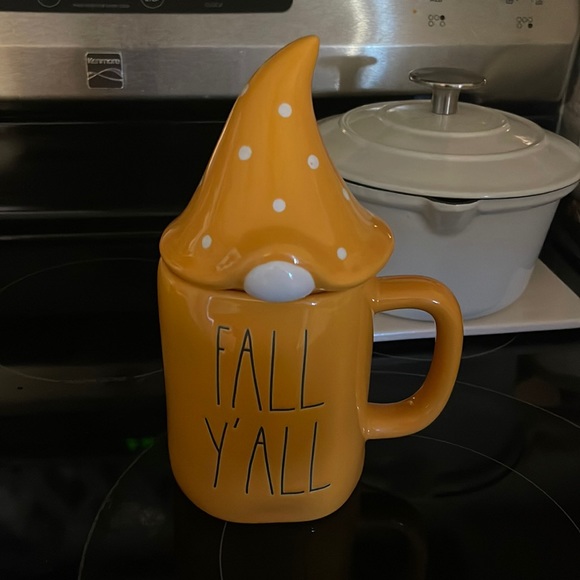 Rae Dunn | Dining | Rae Dunn Fall Yall Orange White Mug With Gnome ...